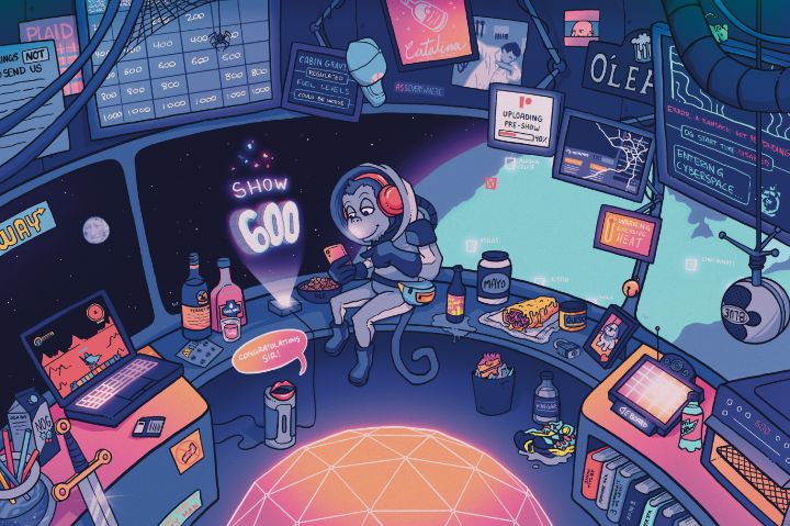 Cyber Space Bridge Show 600 - SumD Prints - Digital Art & AI, Astronomy ...