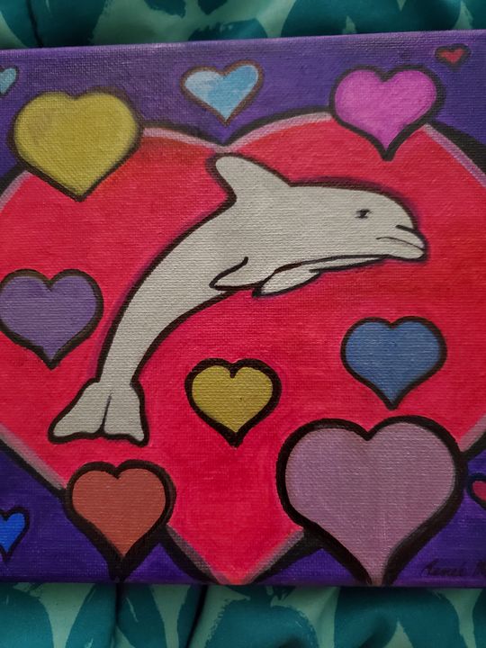 Dolphy - Renee Marie D - Drawings & Illustration, Animals, Birds ...
