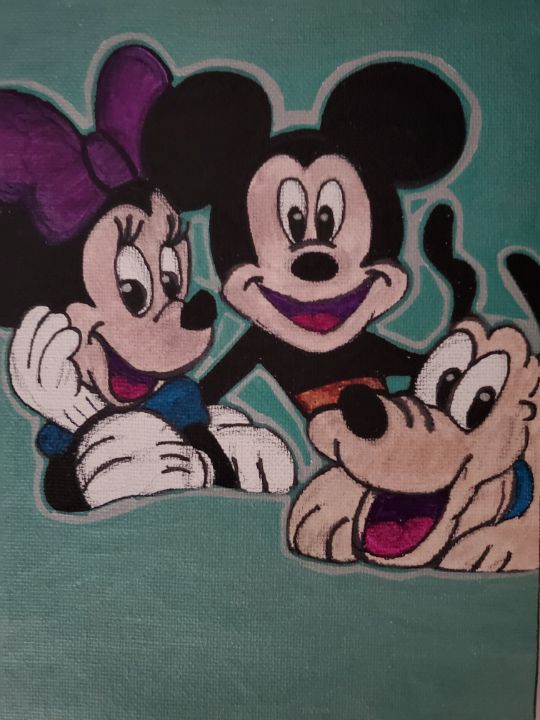 Disney Pals - Renee Marie D - Drawings & Illustration, Entertainment ...