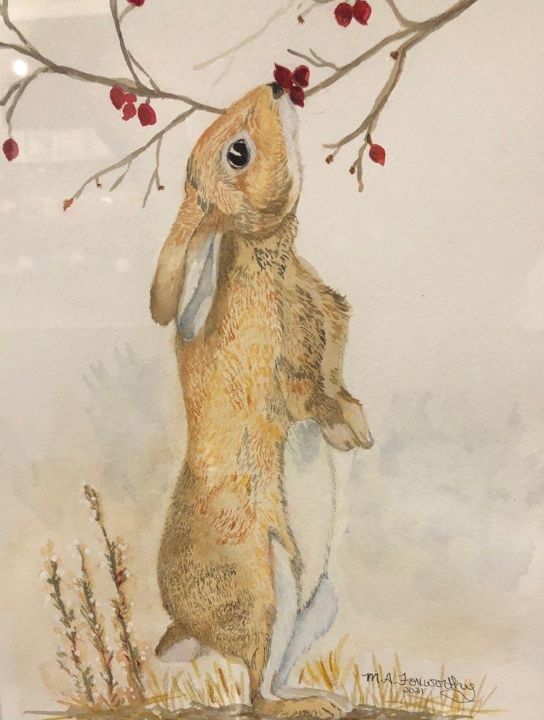 Brown Rabbit - Foxworthy Fine Art and Illustration - Paintings & Prints ...