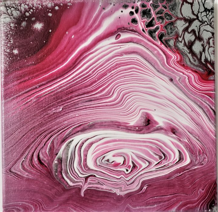 Water Rings - The Pour Ladies - Paintings & Prints, Abstract, Movement ...