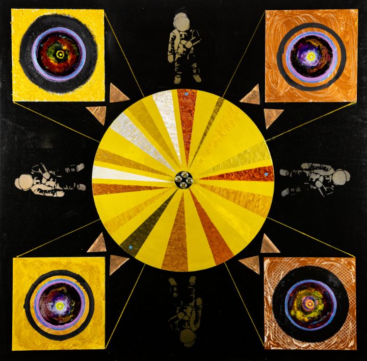 The World My Illusion - Curved Space Design Studio - Paintings & Prints ...