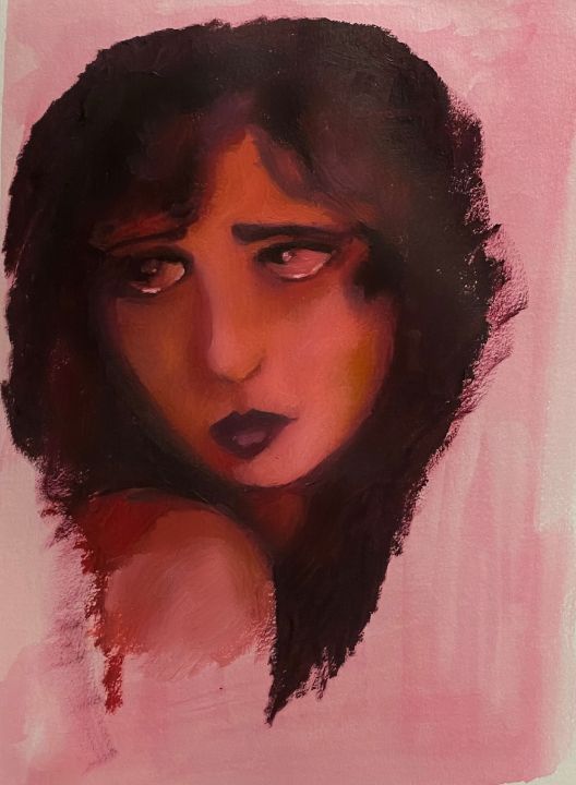 Don’t cry - Sarah Rae Mayne - Paintings & Prints, People & Figures ...