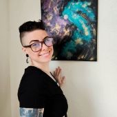 Essence of Divinity - 2023 - Gallery of Crystal Blackmore - Paintings ...