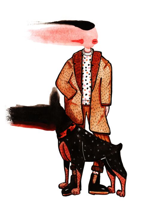 abstract friends - Dude store - Drawings & Illustration, Abstract ...