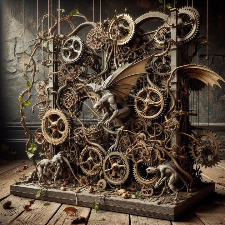 Daemones ex machina #5 - Jacqui Taylor - Digital Art & AI, Fantasy ...