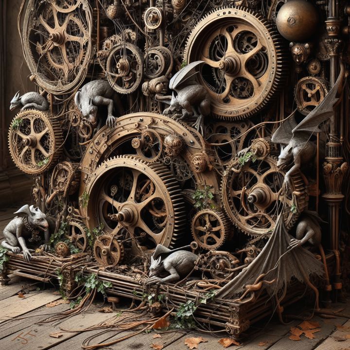 Daemones ex machina #4 - Jacqui Taylor - Digital Art, Fantasy ...