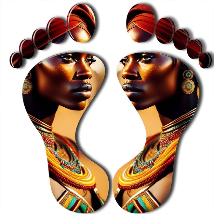 ART OF AFRICA - MebeleGABRIELstudios - Paintings & Prints, Ethnic ...