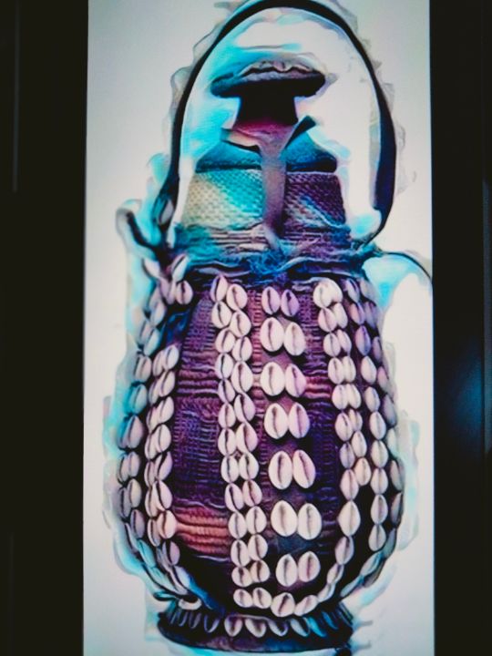 ART OF AFRICA/divination gourd - MebeleGABRIELstudios - Paintings ...