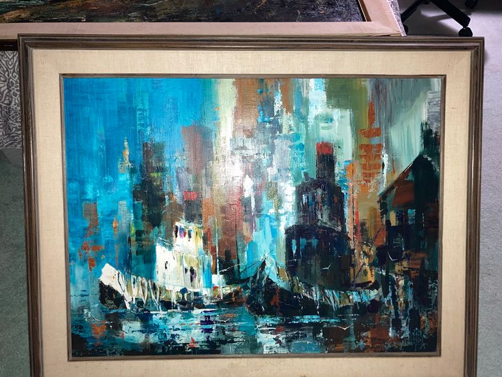 "Shanty Docks" - Jack Laycox Originals - Paintings & Prints, Places ...