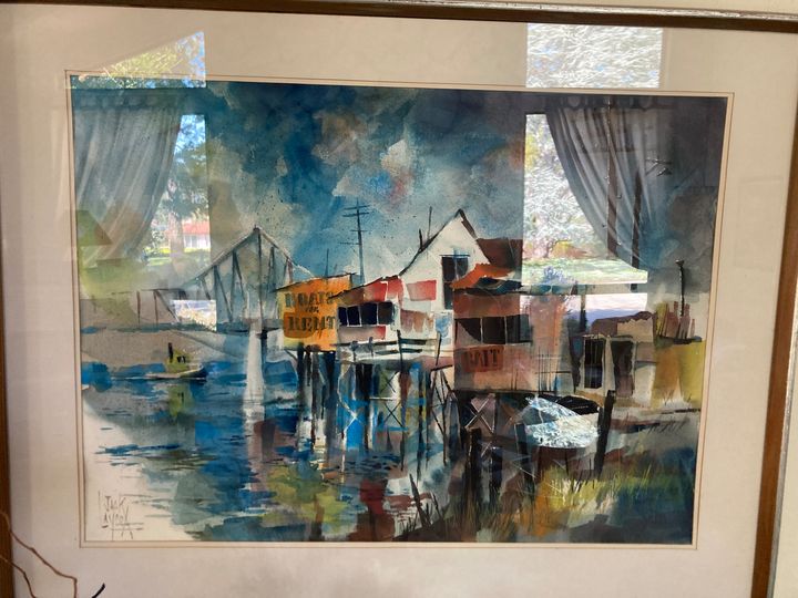 "Delta Docks" - Jack Laycox Originals - Paintings & Prints, Places ...