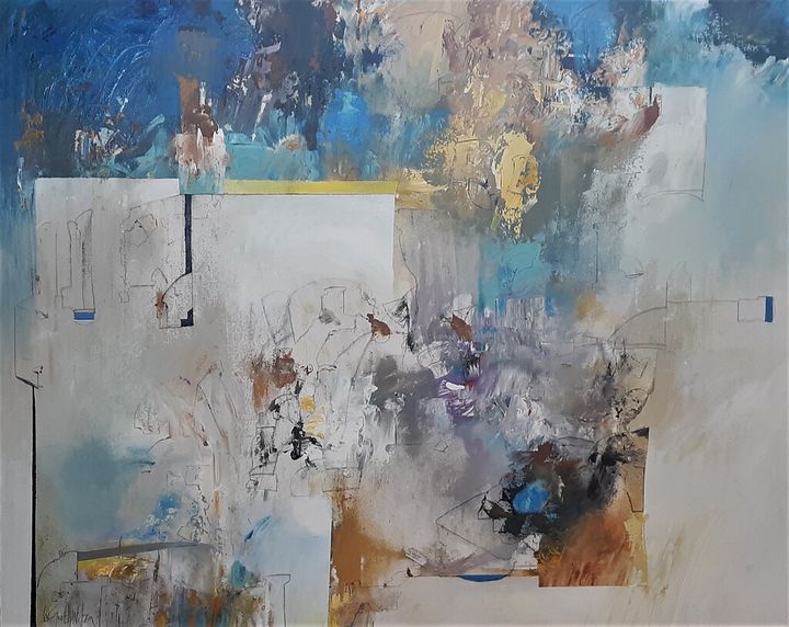 #30 W.Scott Wilson Original Acrylic - WScottWilsonFineAbstractArt ...