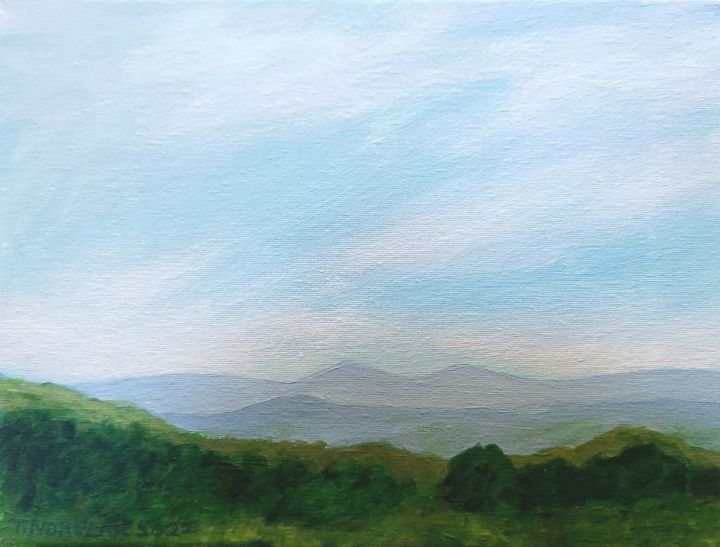 Appalachian Mountains Vista - Printsnat - Paintings & Prints ...