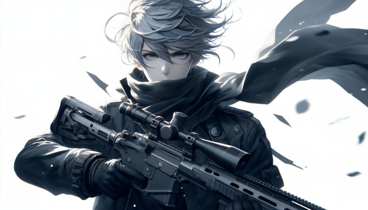 Alpine Sniper - SMAb - Digital Art & AI, People & Figures, Animation ...