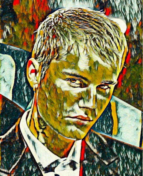 Justin Bieber Abstract Acrylic - Billy Zierfus - Paintings & Prints ...