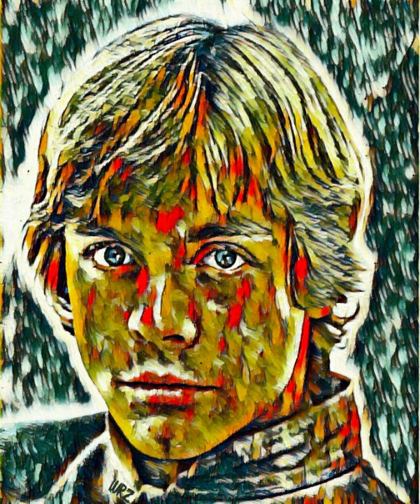 Mark Hamill Abstract Portrait - Billy Zierfus - Paintings & Prints ...
