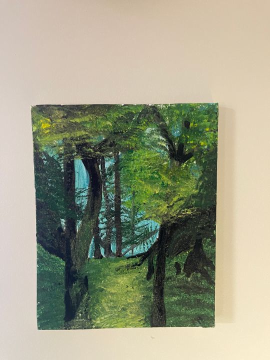 Hemlock Forest - Artwork by Morgan Dalton - Paintings & Prints ...