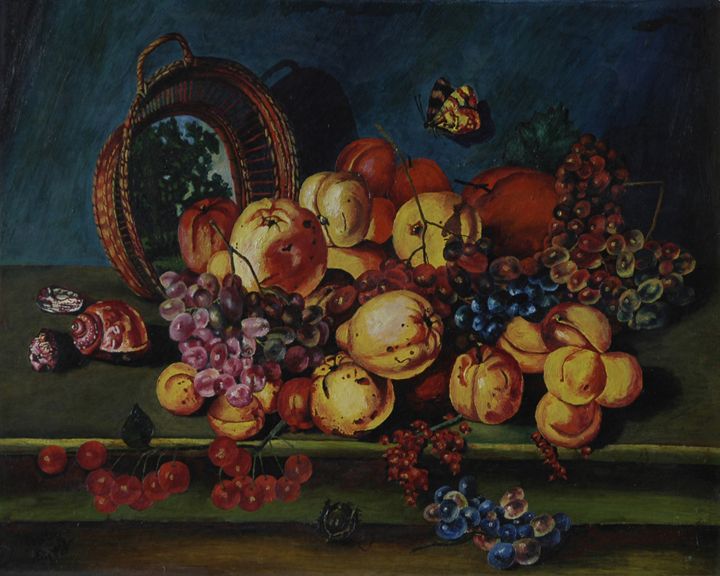 2. Still life with a Butterfly. - Art Galeery Leonid - Paintings ...
