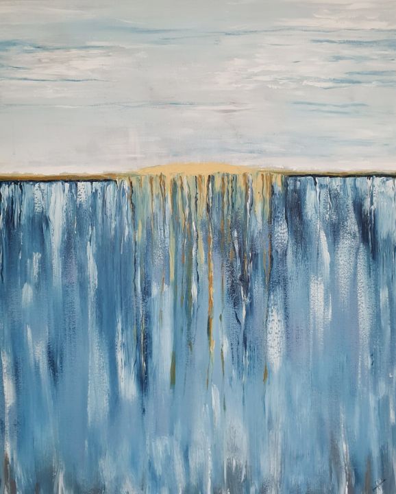 Crying sea - Sunrises over the sea - Paintings & Prints, Abstract ...