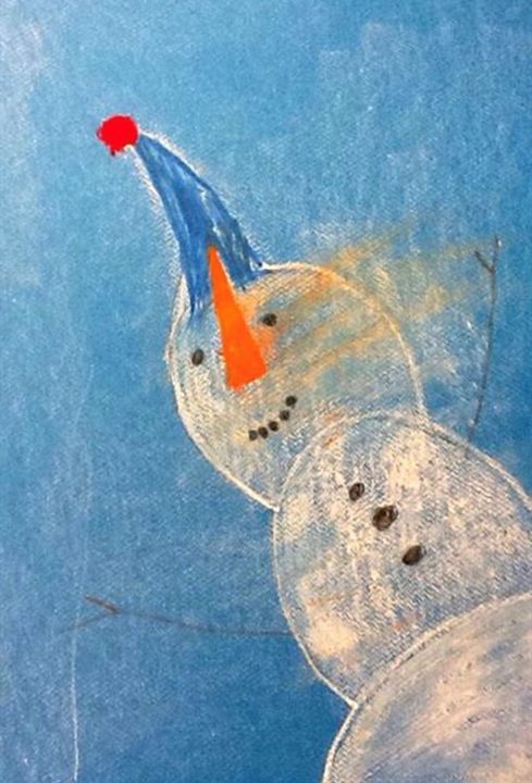 Snow Dude - Ajani Art - Drawings & Illustration, Childrens Art, Other ...
