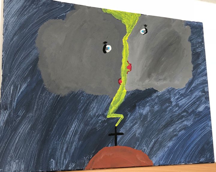 Feeding on sin. - My stoned Visions - Paintings & Prints, Abstract ...