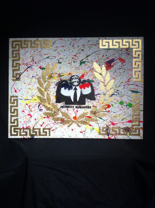 Monkey business - Empire State Art - Paintings & Prints, Entertainment ...