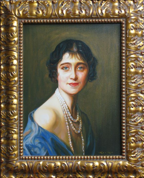 The Queen Mother - Golden Palaces - Paintings & Prints, People ...