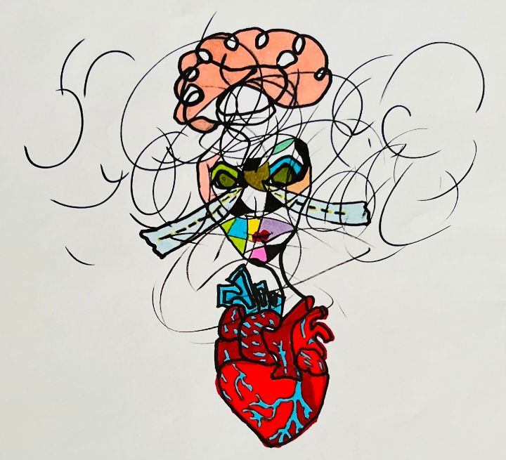 Bipolar Disorder - Craftyladyart - Paintings & Prints, Abstract, Other ...