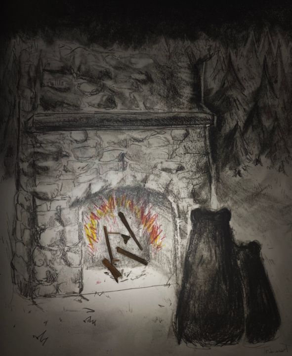 Somber Comfort - tribianart - Drawings & Illustration, Animals, Birds ...