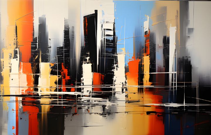 Abstract art - PICT T MOSB - Digital Art & AI, Abstract, Color - ArtPal