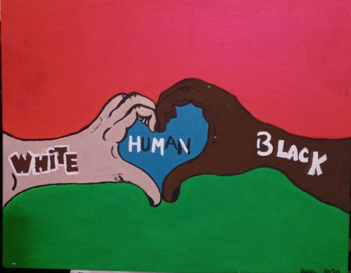 We are all human - Love inspires - Paintings & Prints, Still Life ...