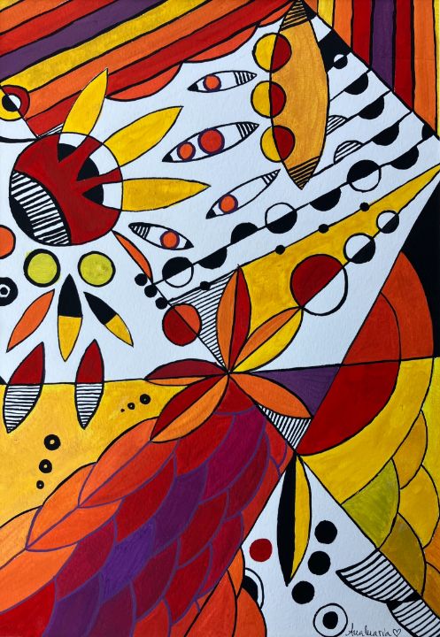 Abstract Art - Paintings & Prints, Drawings & Illustration