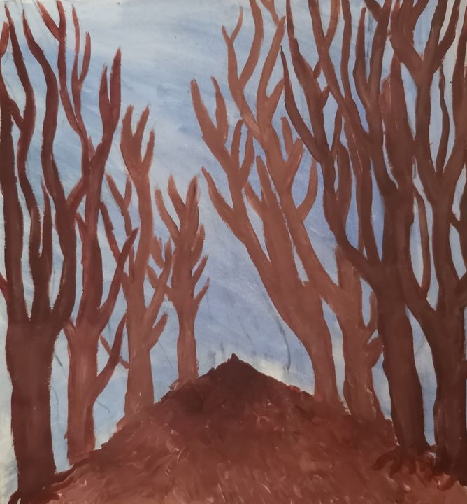 Autumn Trees - J. STILES ART PRODUCTIONS - Paintings & Prints, Flowers ...