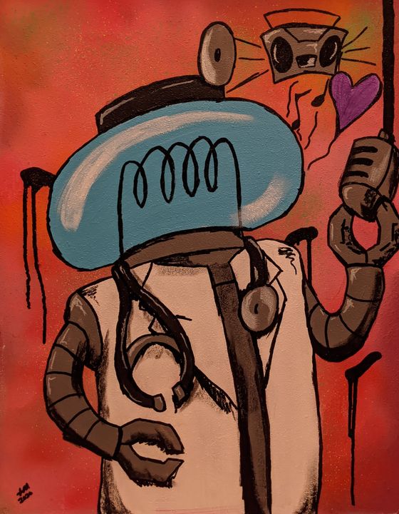 Dr. R.O.Bot - +m - Paintings & Prints, Science & Technology, Artificial ...