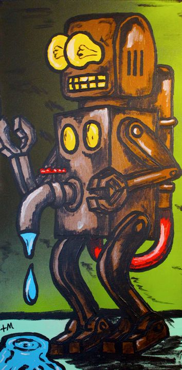 I am leaking - +m - Paintings & Prints, Fantasy & Mythology, Space ...