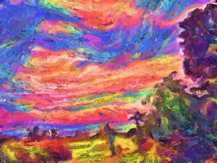 Spring on Maui - Bright Light Art - Paintings & Prints, Landscapes ...