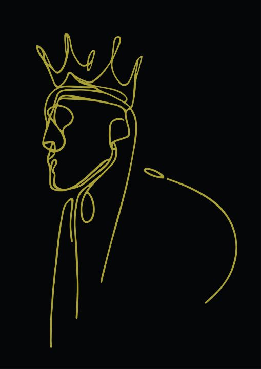 King - Fine Line Designs - Drawings & Illustration, People & Figures ...