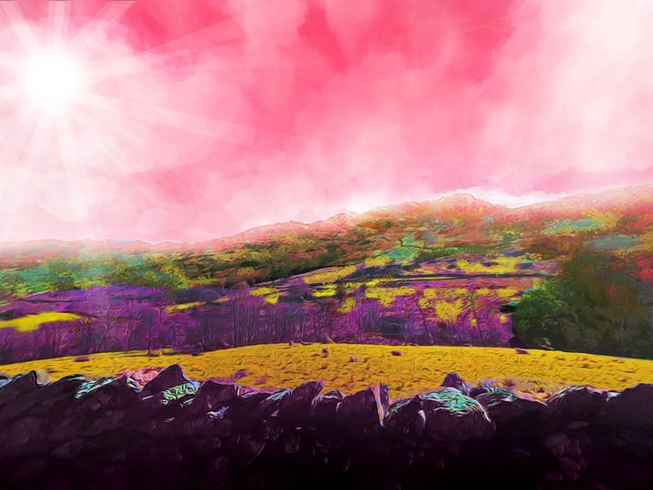 Land of Oz - Aly M - Paintings & Prints, Fantasy & Mythology ...