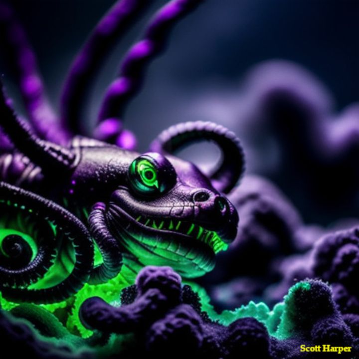 Creature_02 - Scott Harper - Digital Art & AI, Fantasy & Mythology ...