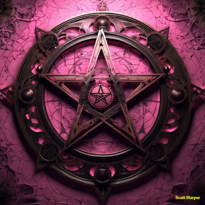Pentacle_04 - Scott Harper - Digital Art & AI, Religion, Philosophy ...