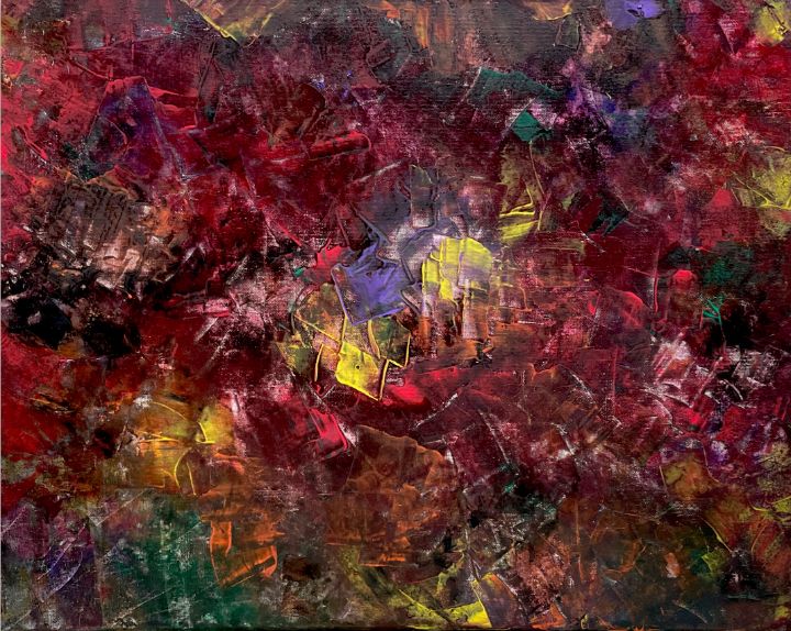 Taped Together - ArtWorks - Paintings & Prints, Abstract, Collage - ArtPal