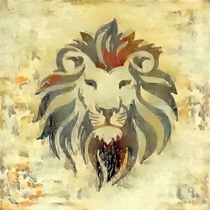 Lion head emblem 02 - Saviour Adventures - Paintings & Prints, Animals ...