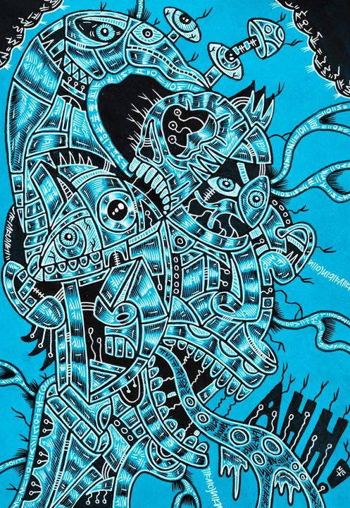 ALIEN NATION - NICHOLAS PRICE ARTIST - Drawings & Illustration, Fantasy ...