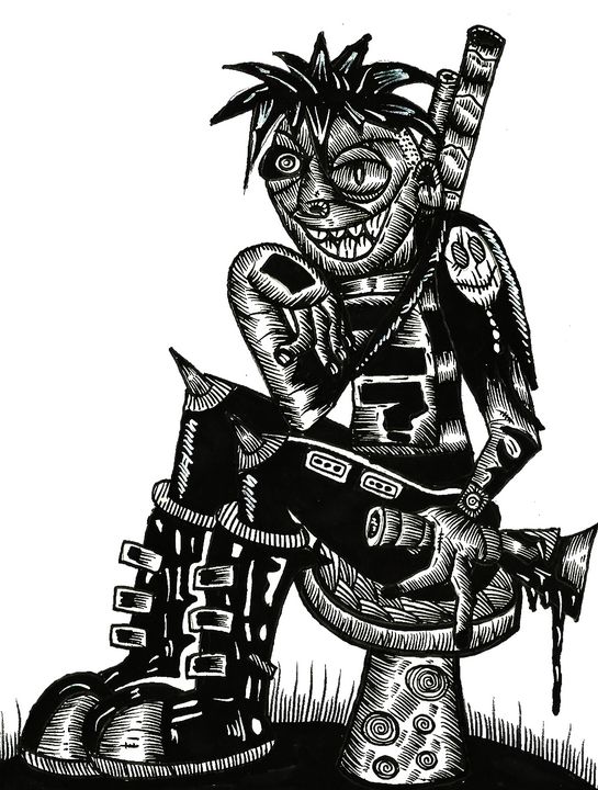 INK ART - NICHOLAS PRICE ARTIST - Paintings & Prints, Entertainment ...