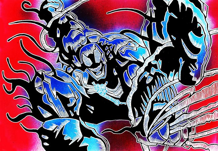VENOM 3 - NICHOLAS PRICE ARTIST - Paintings & Prints, Childrens Art ...