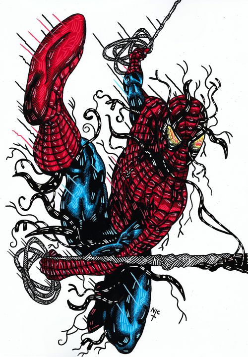 SPIDER VENOM - NICHOLAS PRICE ARTIST - Paintings & Prints, Childrens ...