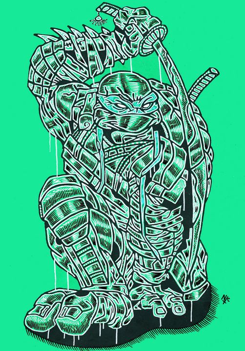 TMNT 2 - NICHOLAS PRICE ARTIST - Paintings & Prints, Entertainment ...