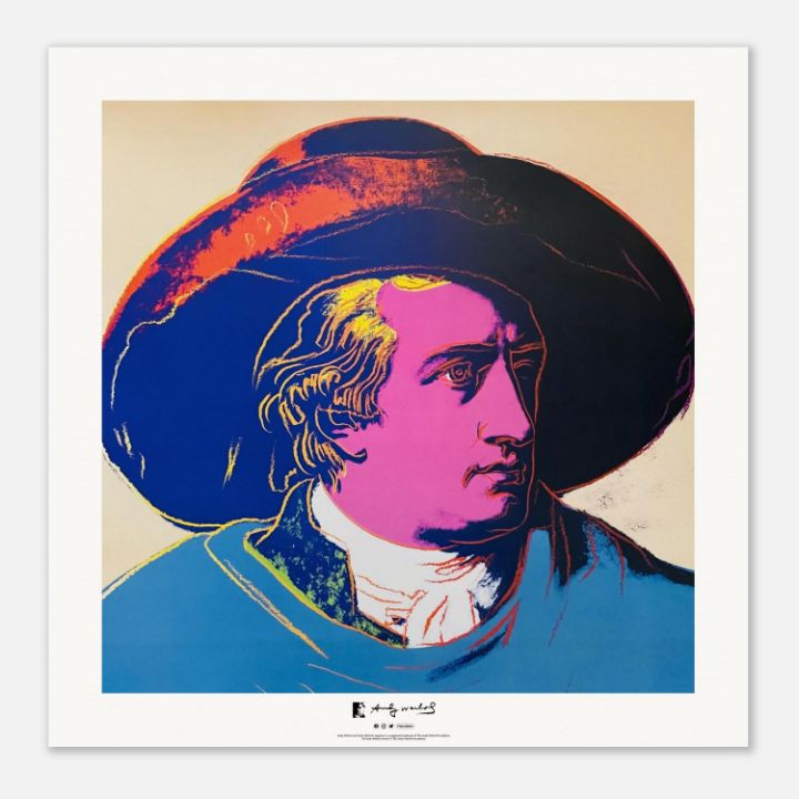 Andy Warhol Goethe (1982) - Harmonia Gallery - Paintings & Prints ...