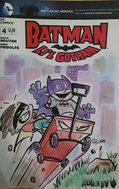 Batman Lil Gotham - illustratED Designs - Drawings & Illustration ...