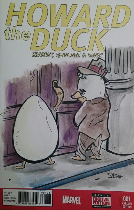 Howard Duck - illustratED Designs - Drawings & Illustration ...